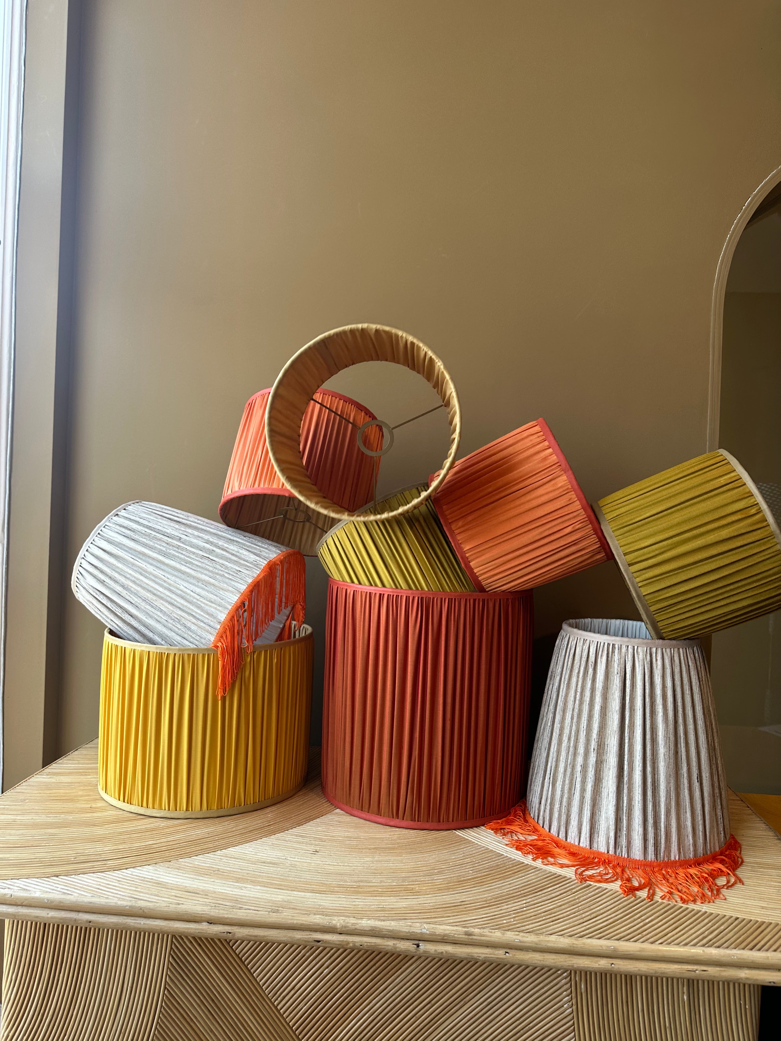 PLEATED SHADES – Madame Garage