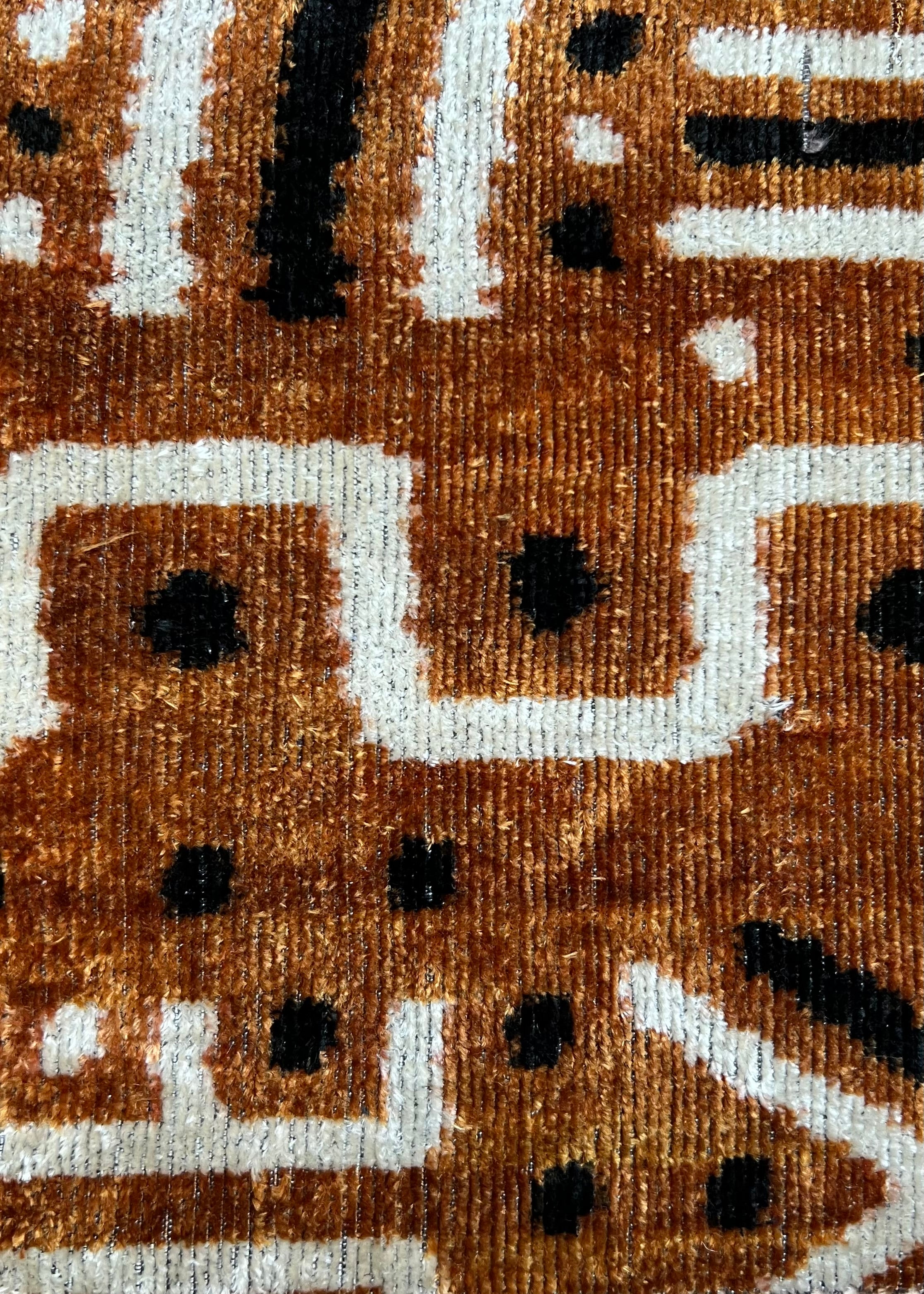 Velvet ikat Lampshades | Handmade by Madame Garage
