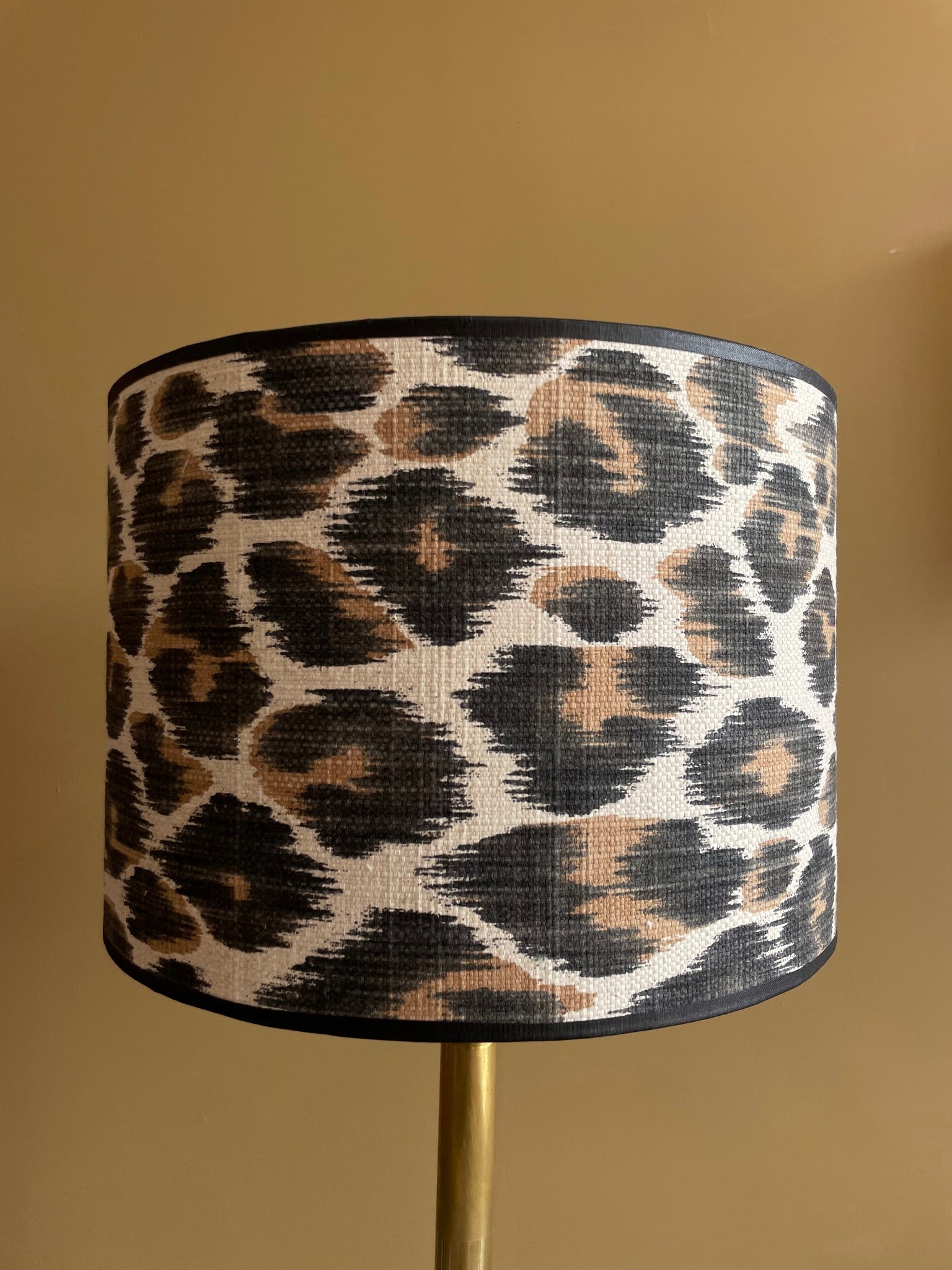Panama Leopard Lampshade | Handmade by Madame Garage