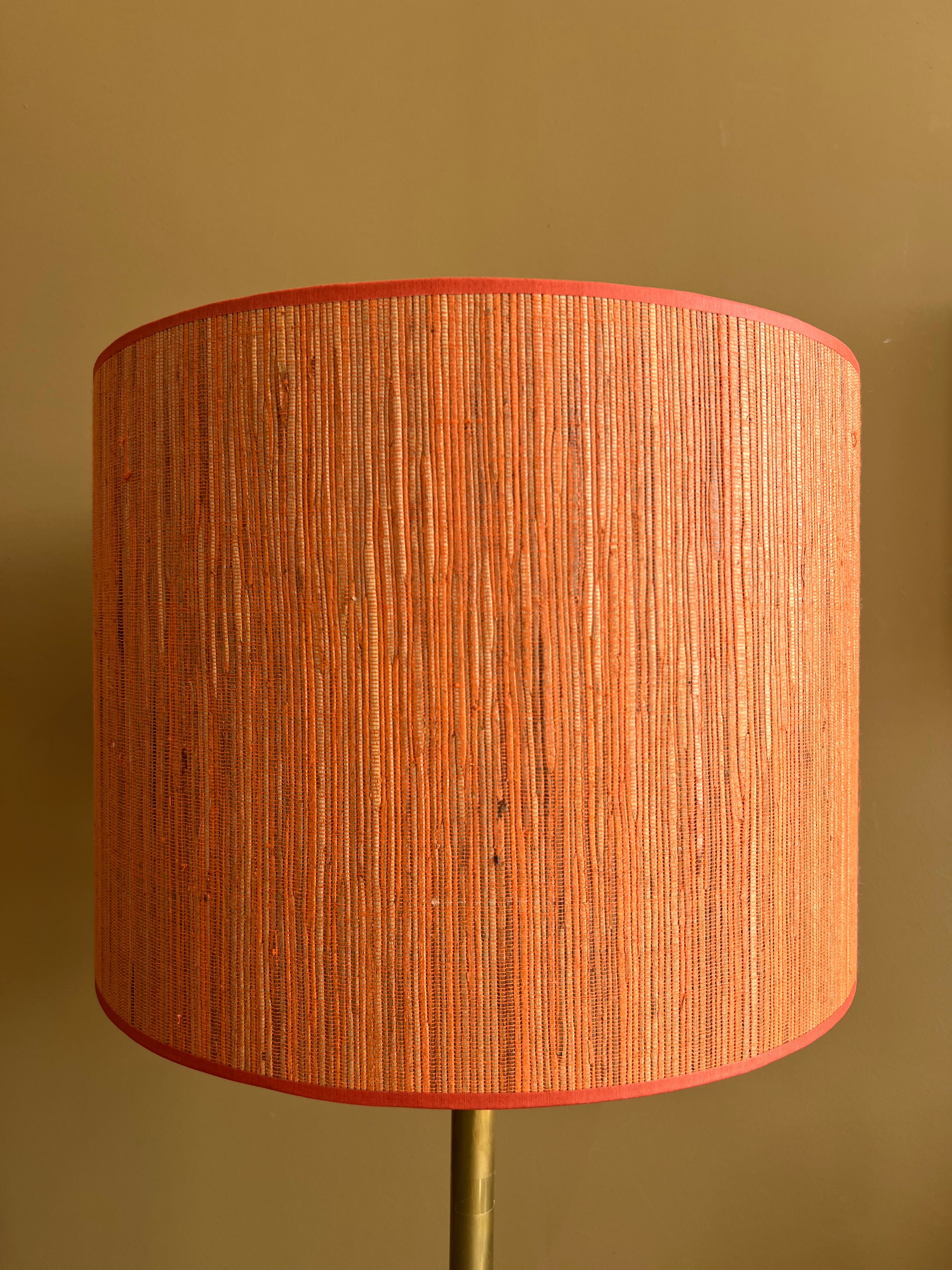Coco Orange Lampshades | Handmade by Madame Garage
