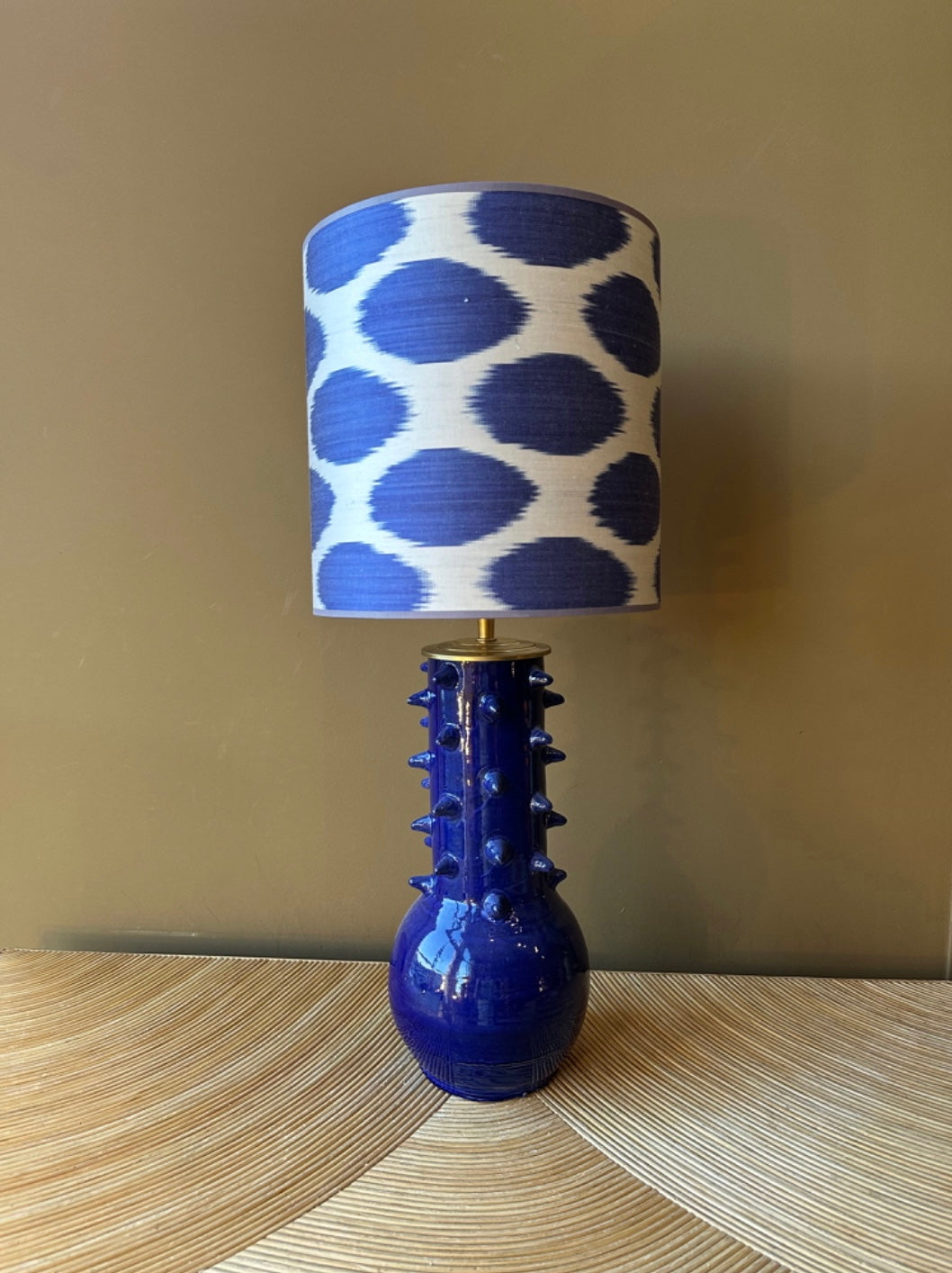 Marrakech Blue High Spikes | Unique Design by Madame Garage