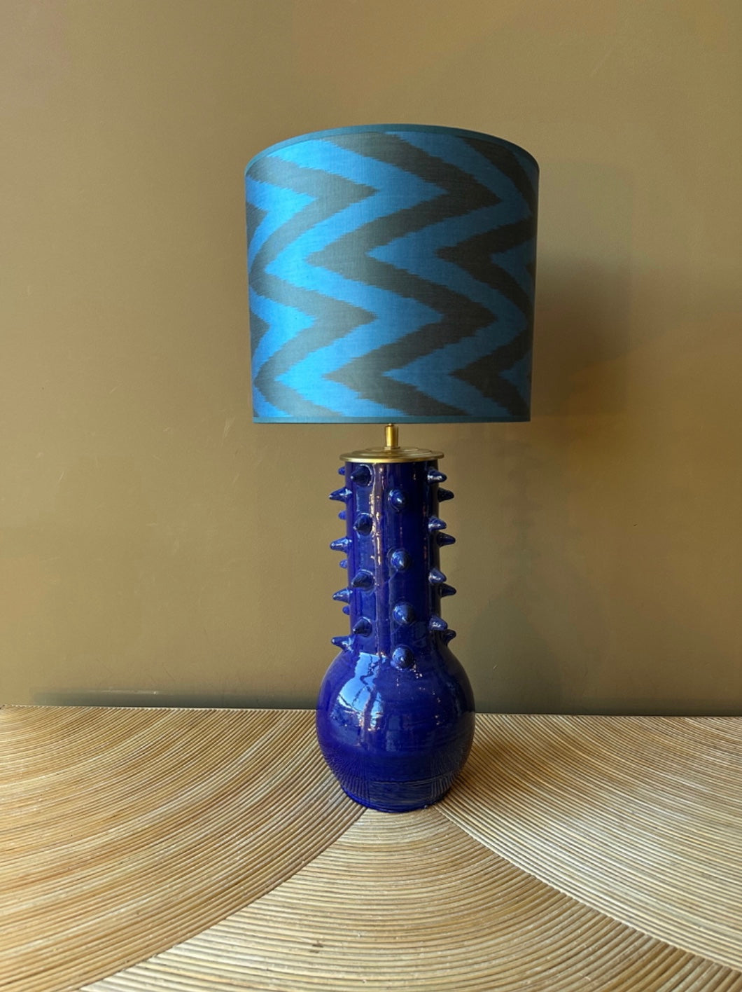 Marrakech Blue High Spikes | Unique Design by Madame Garage