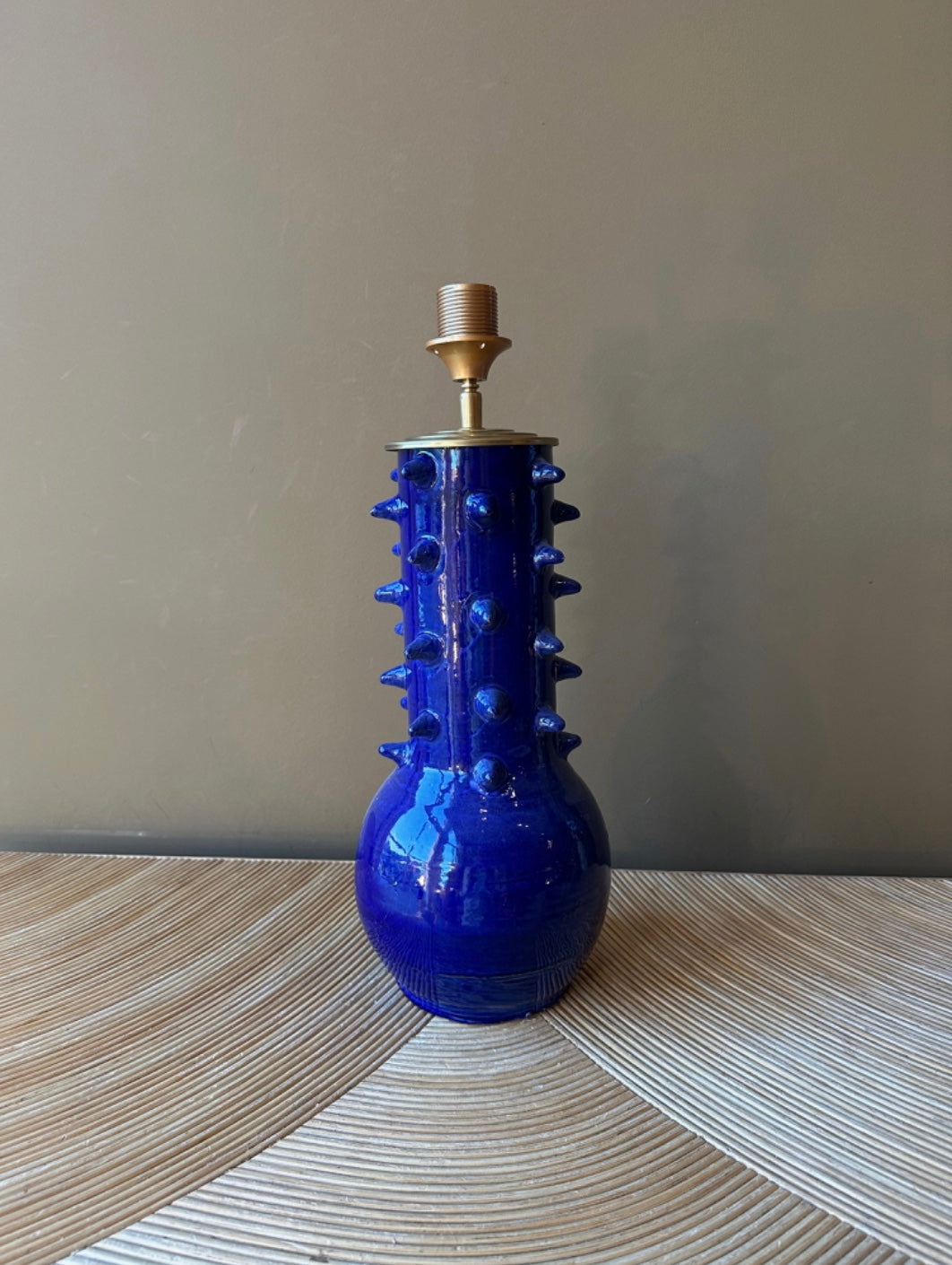 Marrakech Blue High Spikes | Unique Design by Madame Garage