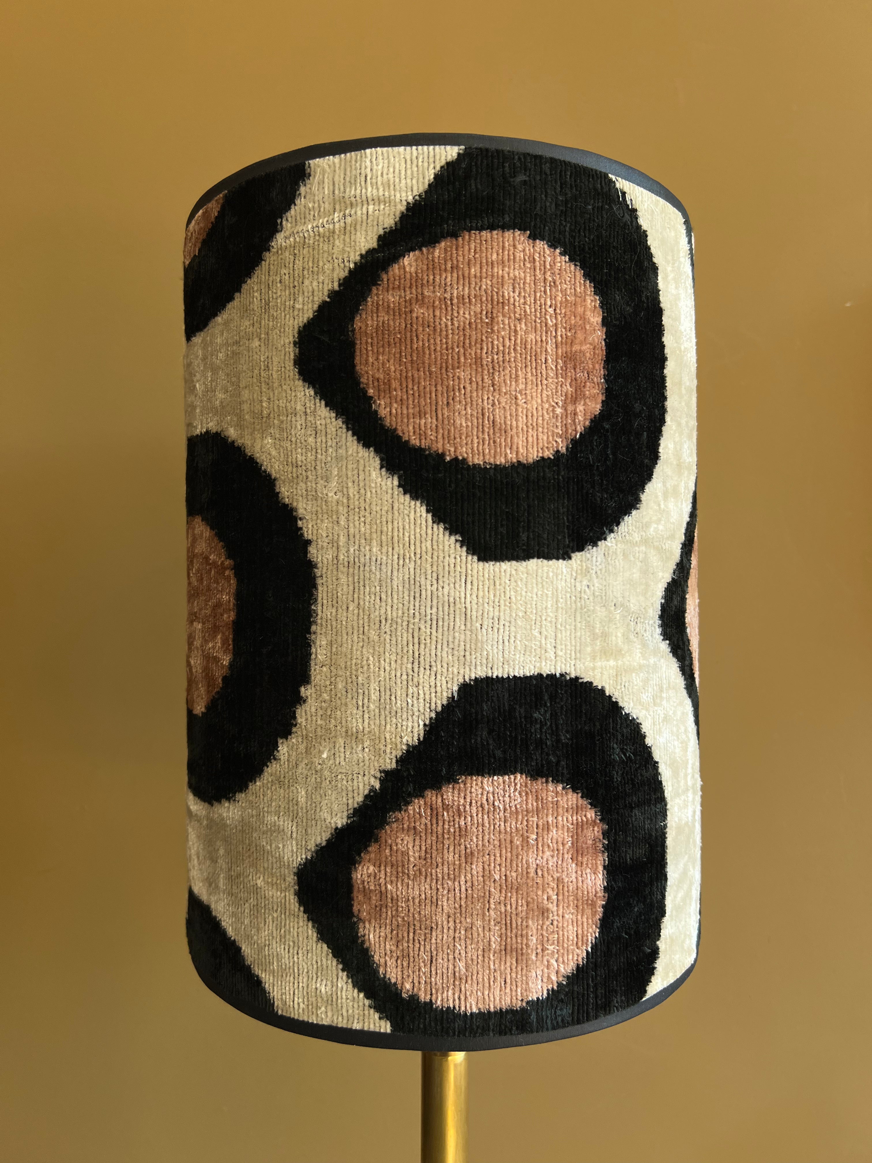Velvet ikat Lampshades | Handmade by Madame Garage