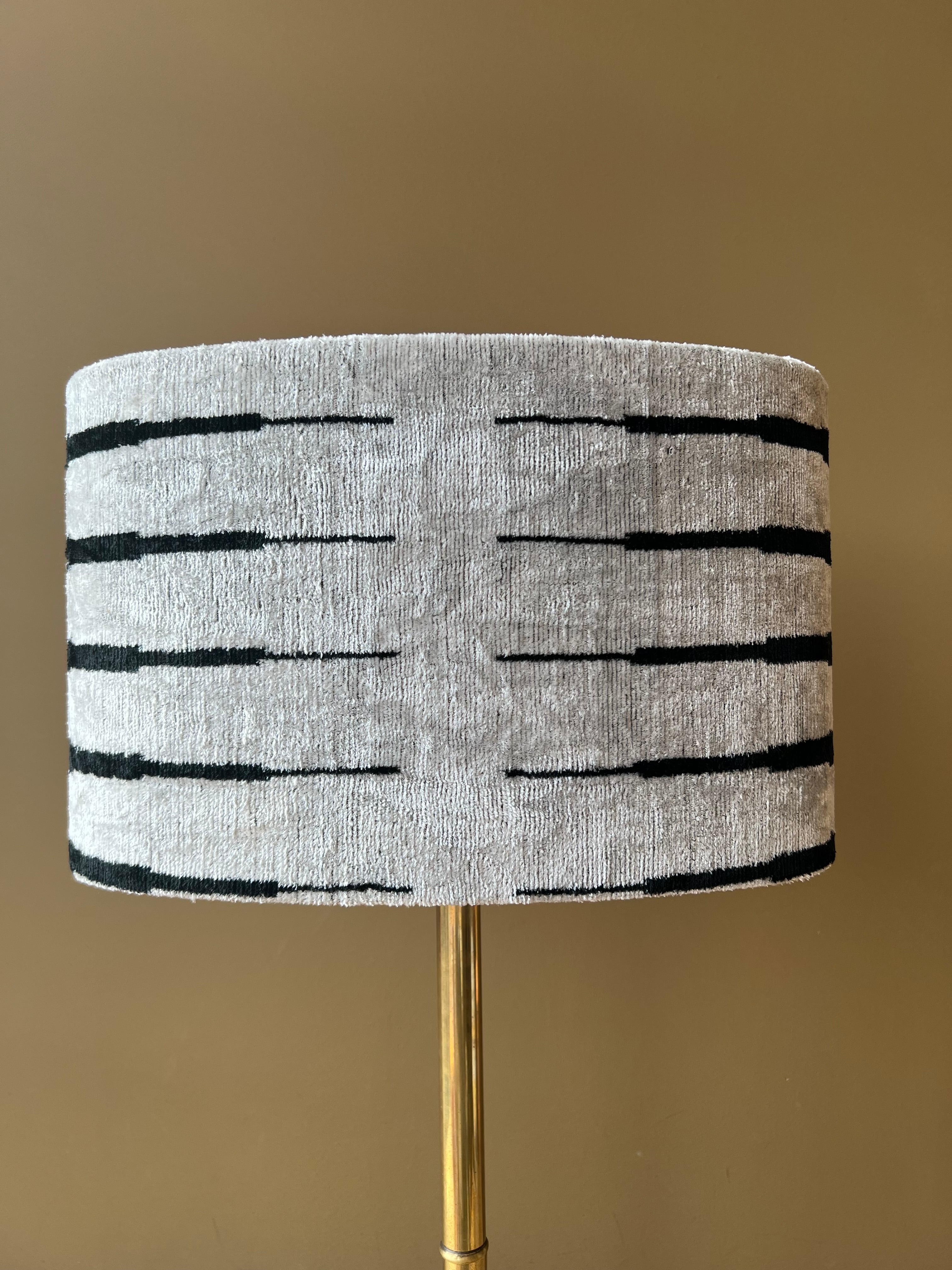 Velvet ikat Lampshades | Handmade by Madame Garage