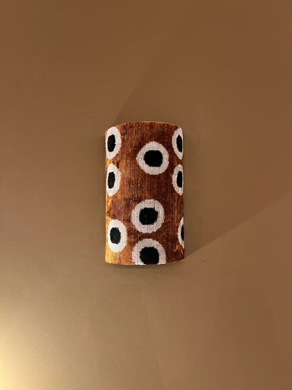 Velvet Dots Shade - Handmade by Madame Garage