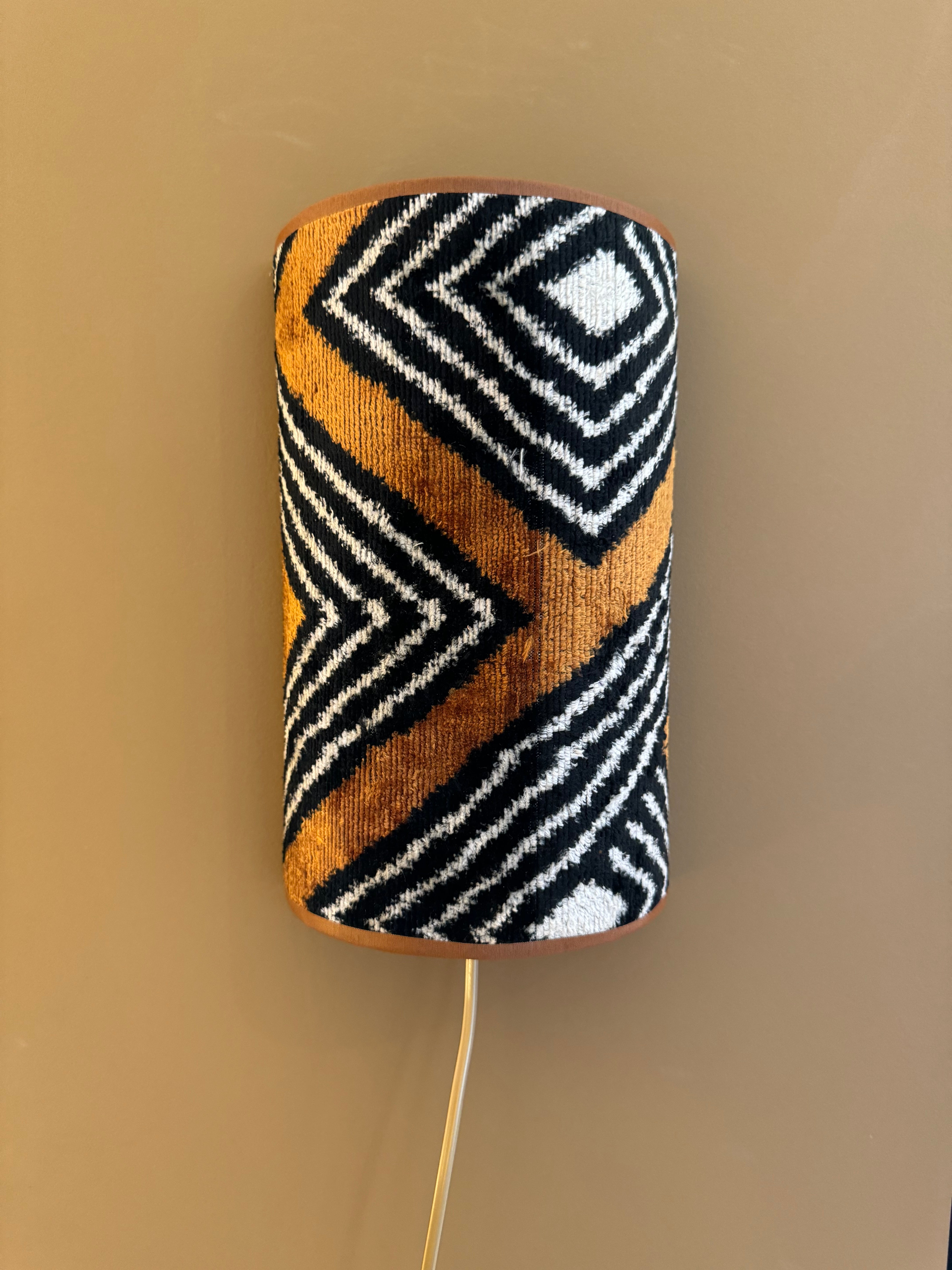 Velvet Geometric | Wall Light – Handmade by Madame Garage