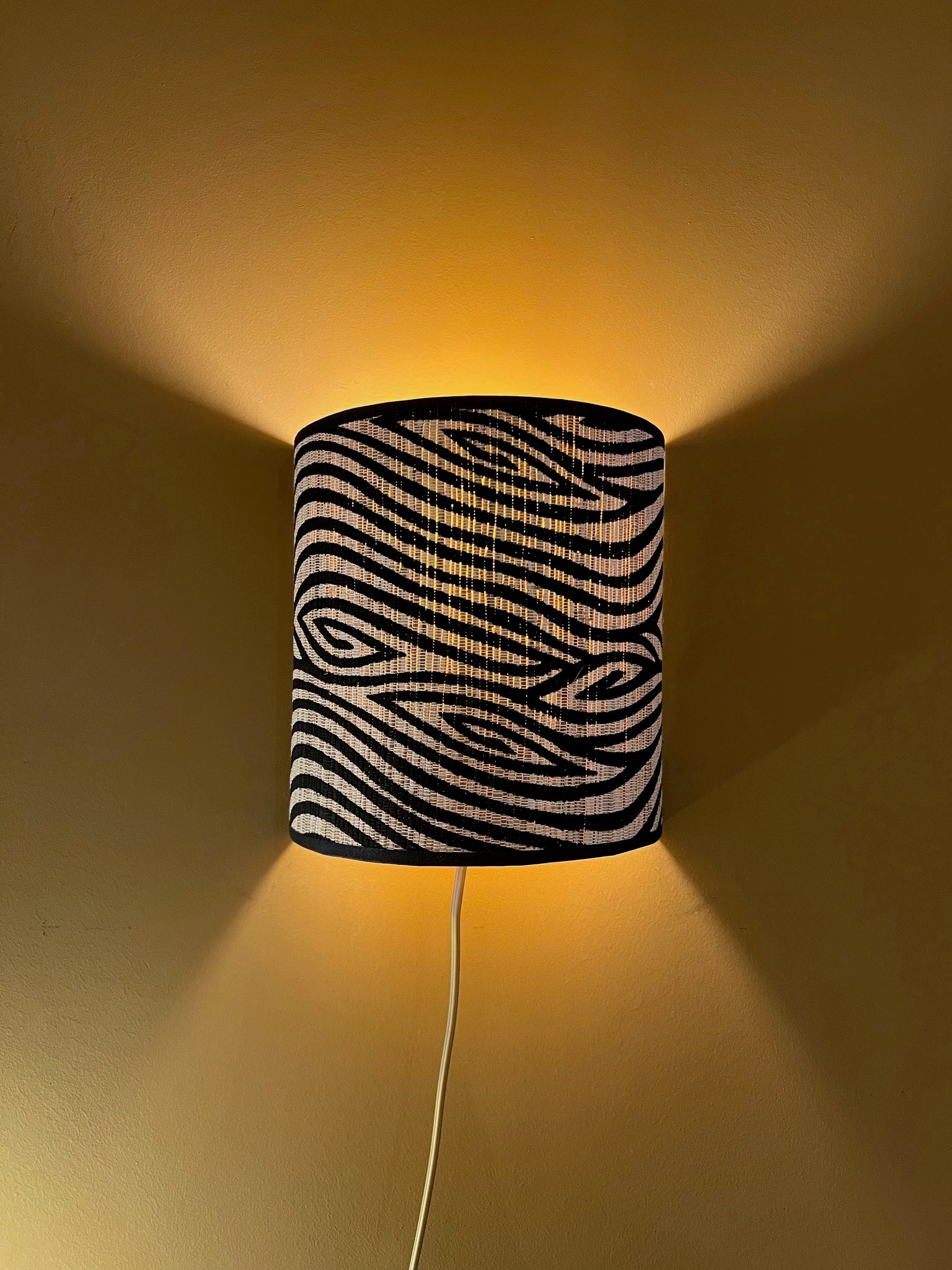 Coco Zebra | Wall Light – Handmade by Madame Garage